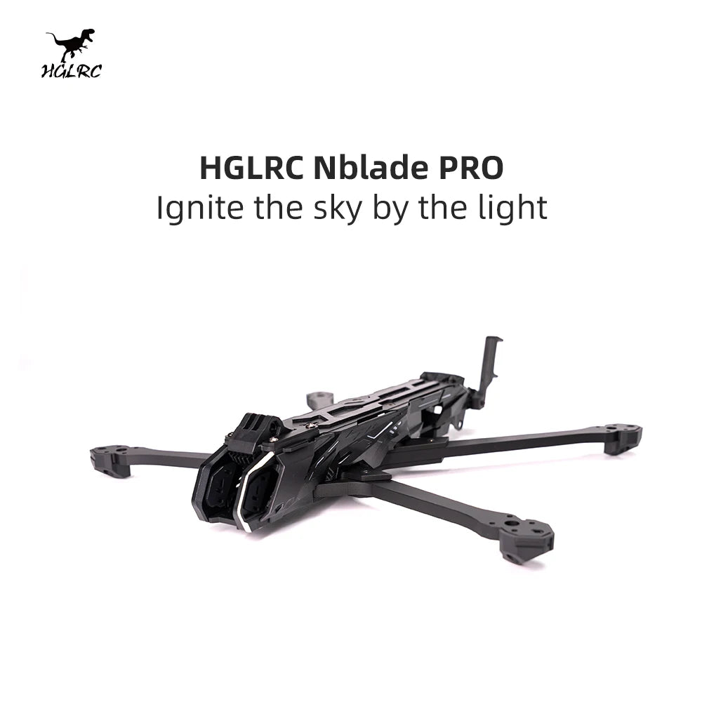 HGLRC Nblade Pro 7-inch FPV Frame Dual-use for Freestyle and Cinemati ...